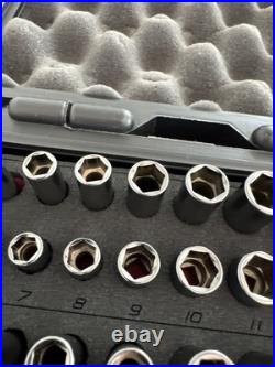 Snap On SS203505 144TMPBFR 44-Piece 1/4 Drive SAE/Metric Socket Set ...